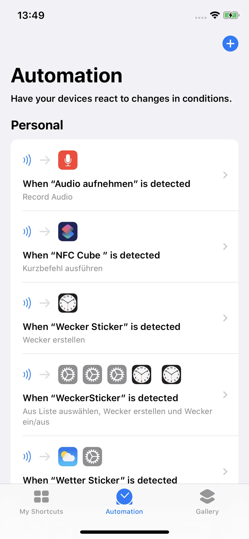 Basics: Creating short commands and triggering them with NFC tags | NFC-Tag-Shop.de