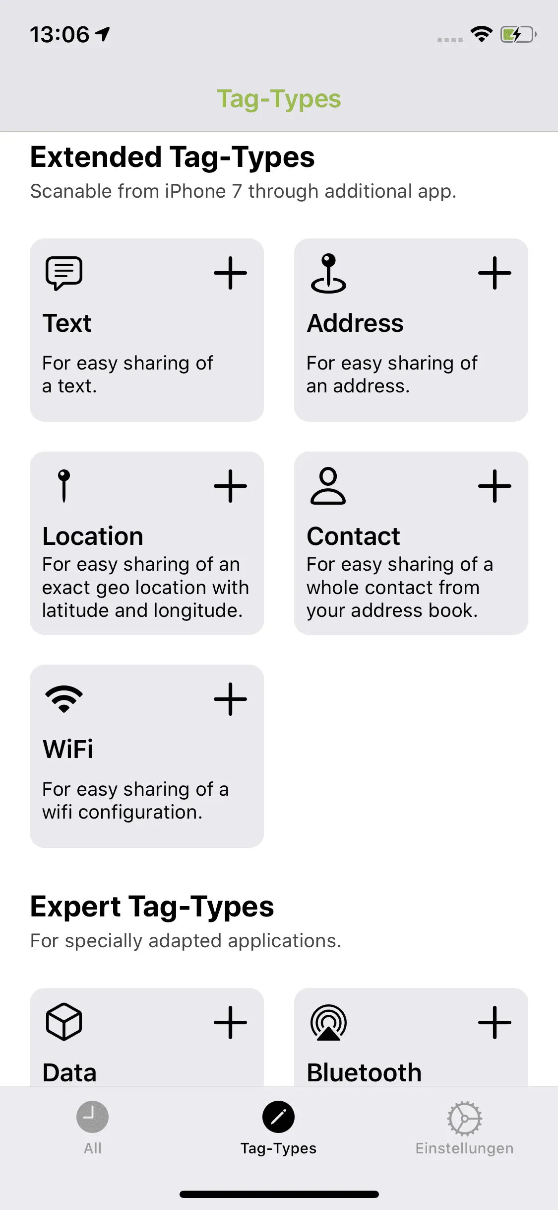 NFC21 Tools: Read and write NFC-Tags with iPhone | NFC-Tag-Shop.de