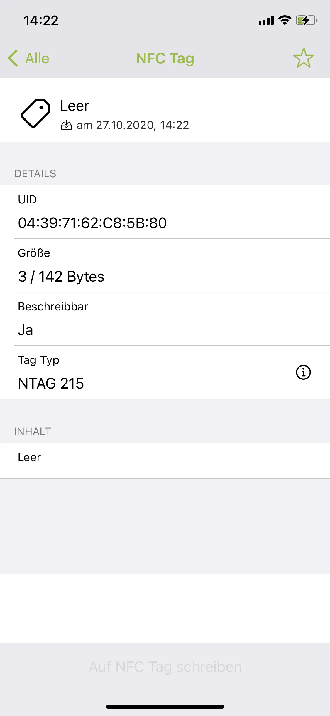 NFC-Tag: UID auslesen | NFC-Tag-Shop.de
