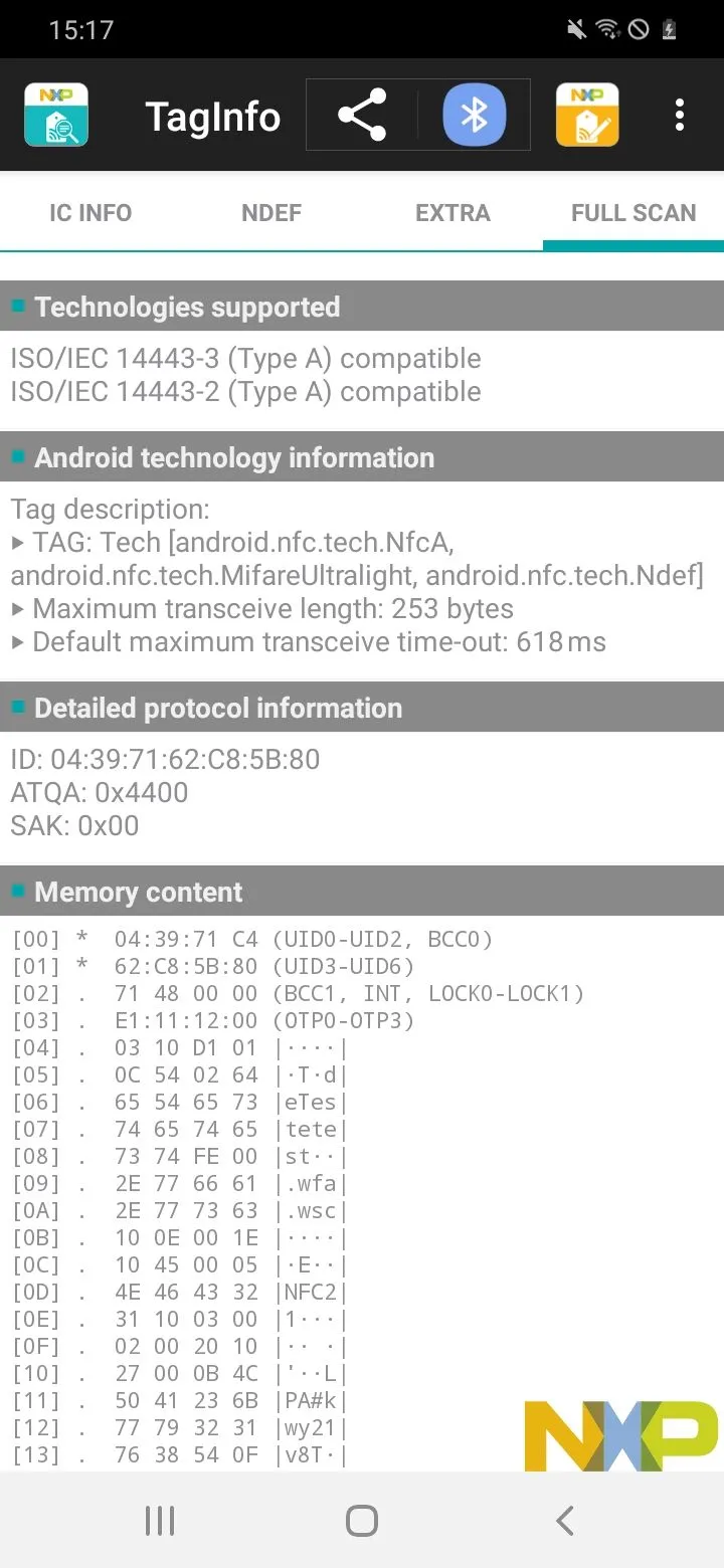 NFC-Tag: Read UID | NFC-Tag-Shop.de