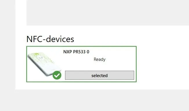 NFC21-Writer - Write NFC-Tags in windows | NFC-Tag-Shop.de