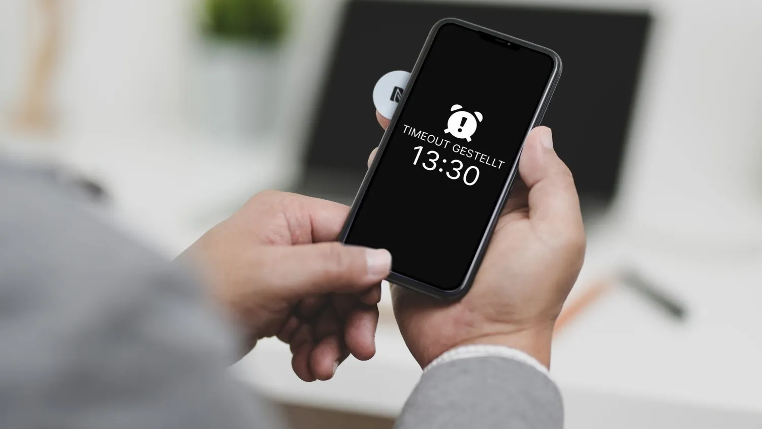 Mute all notifications by timeout with NFC | NFC-Tag-Shop.de